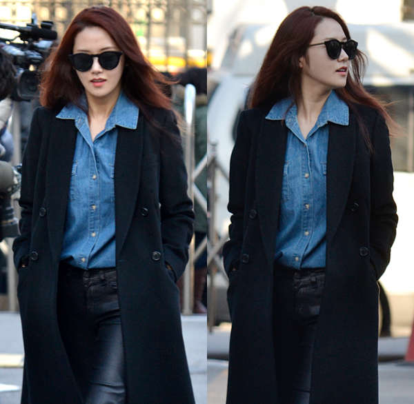 [포토] 포미닛 허가윤, 카리스마 넘치는 출근길 - 스타연예 - KBS연예