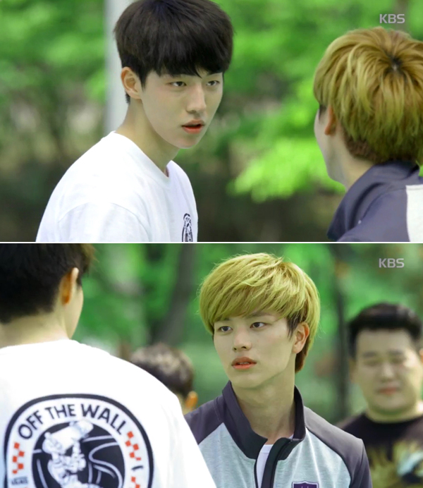 [이 장면] 순정만화 찍는 남주혁-육성재 - 스타연예 - KBS연예