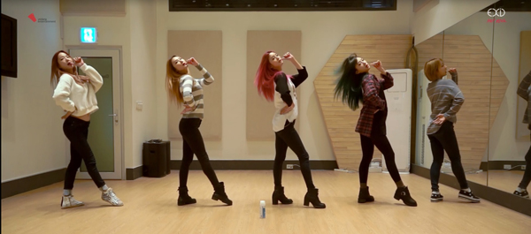 EXID, '핫핑크' MV 700만 뷰 돌파...안무 영상 공개 - 스타연예 - KBS연예