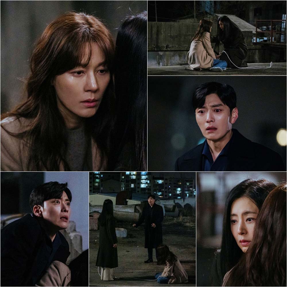 '멱살 한번 잡힙시다' 김하늘 vs 한채아, 폐건물 옥상 아찔 대치 - 스타연예 - KBS연예