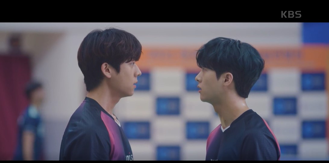 [너에게 가는 속도 493km] 채종협X김무준 경쟁이 되어 버린 복식 파트너 경기! - 스타연예 - KBS연예