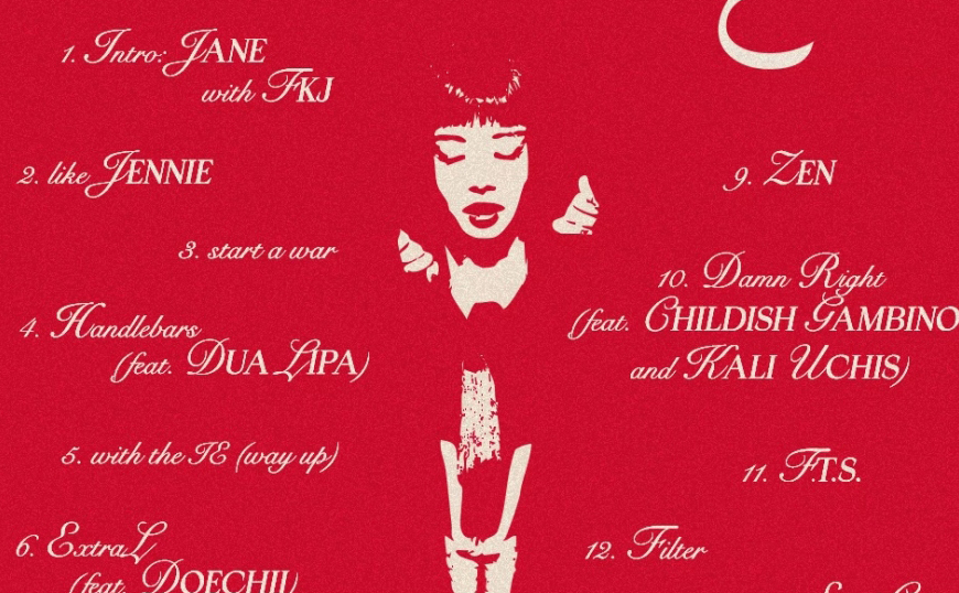 제니, 앨범 ‘Ruby’ 트랙리스트 공개 - 스타연예 - KBS연예